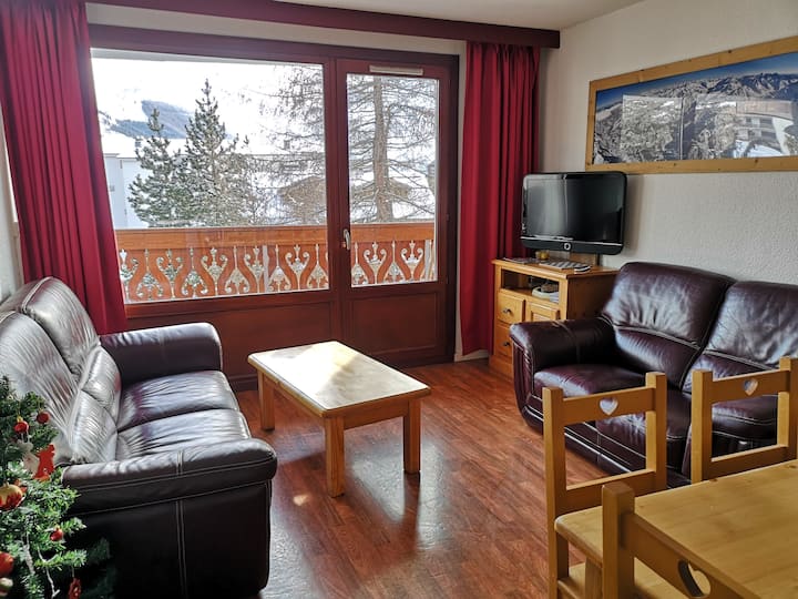 47m² - South Balcony - Center Les 2 Alpes - Two Bedrooms - At The Foot Of The Ski Slopes - Les Deux Alpes