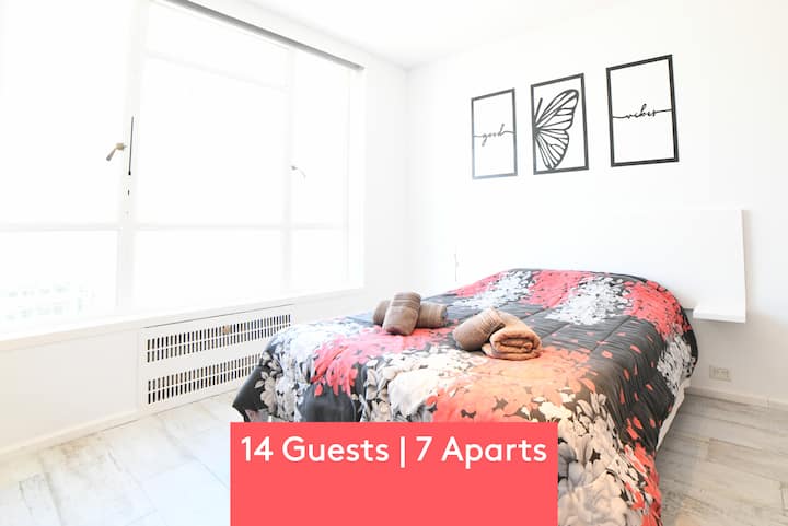 16 Guests, 8 Aparts Same Building - Buenos Aires