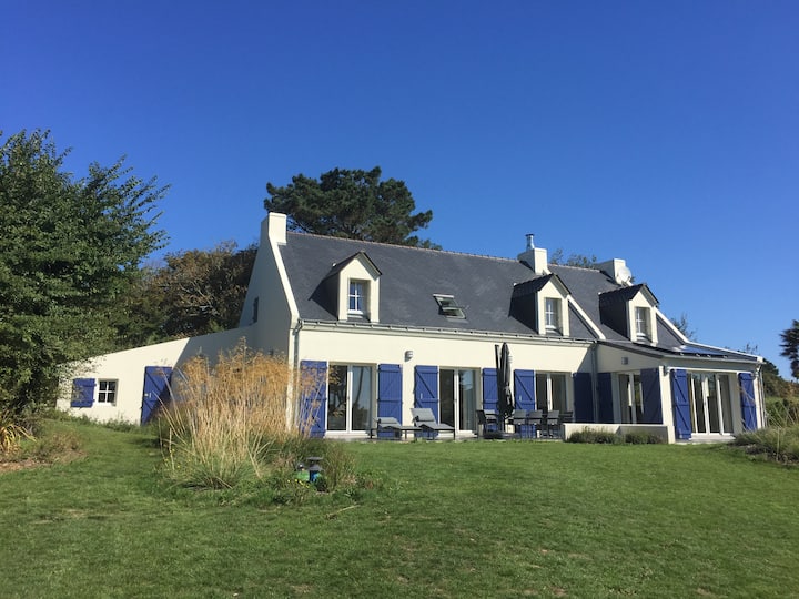 Superbe Villa (5*), Vue Mer, Calme Garanti - Belle-Île-en-Mer
