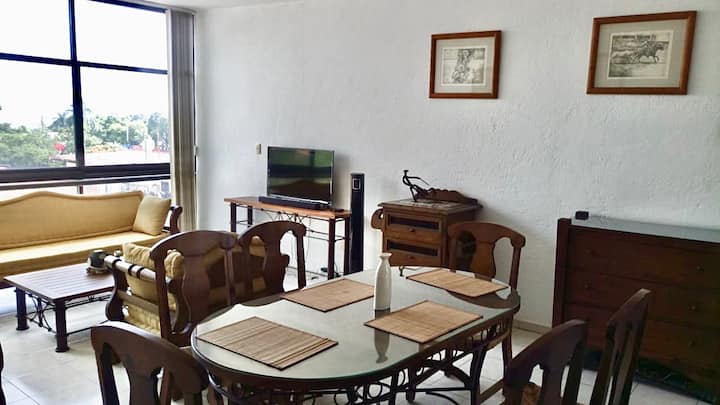 Confortable Departamento Con Vista Panorámica - Cuernavaca