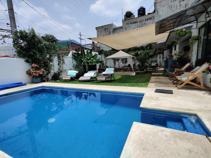 Casa Primavera Alberca Privada Centro Cuernavaca - Cuernavaca