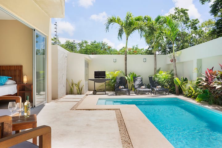 Tulum Villa For 6-private Pool & Speed Internet - Tulum