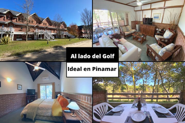 Dpto Con Vista Al Golf En Barrio Privado! - Pinamar