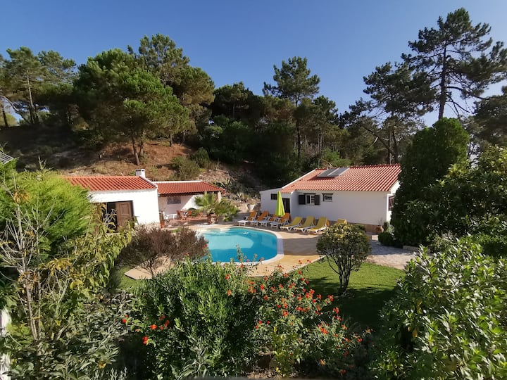 Villa 8 Personnes Piscine Privée Chauffée + Jardin - Óbidos