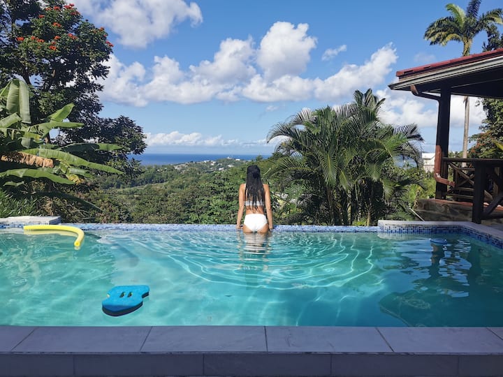 Luxious Vacationhaus With A Seeview - Santa Lucía