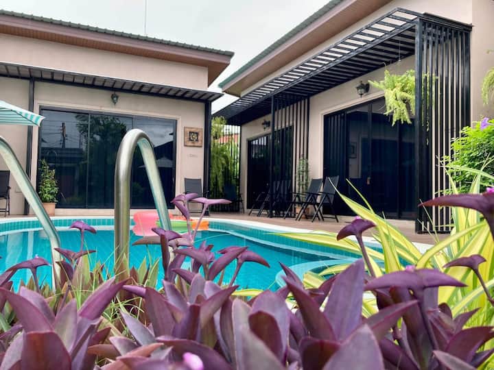 Barbé La Maison (3rooms 1kitchen Swimming Pool) - Hua Hin
