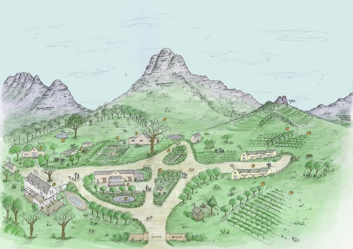 Idyllic Country Apartment In Stellenbosch Wineland - Pniel
