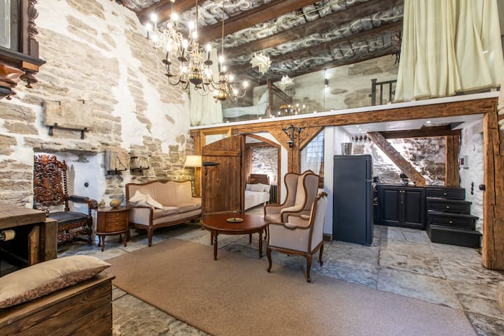 Chapel In Bishop's House In Old Town+3 Br+sauna. - Tallinn