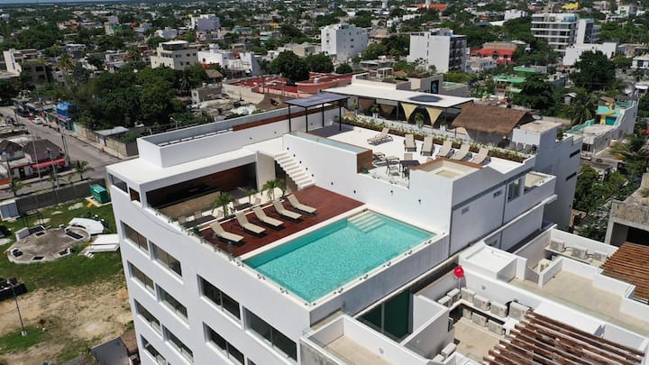 07dk52-où La Mer Embrasse Le Ciel! - Playa del Carmen