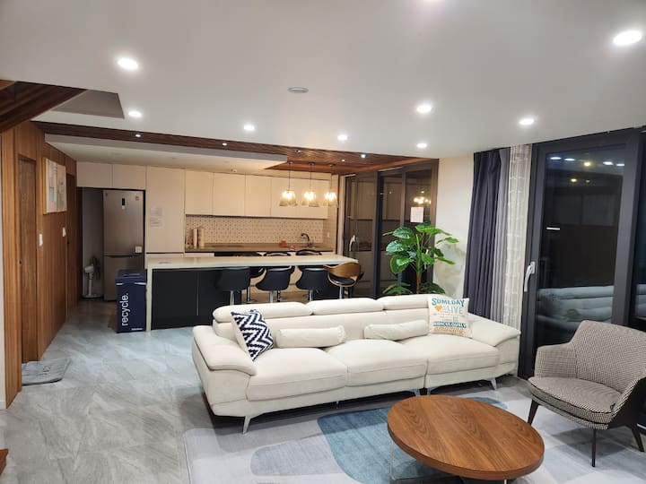 헤이리힐스 모던하우스(50평형) 패밀리룸 •바베큐•불멍 - Paju-si