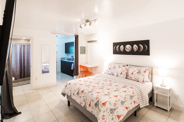 #09-modern Studio Miami Mimo /Free Parking/kitchen - Miami, FL