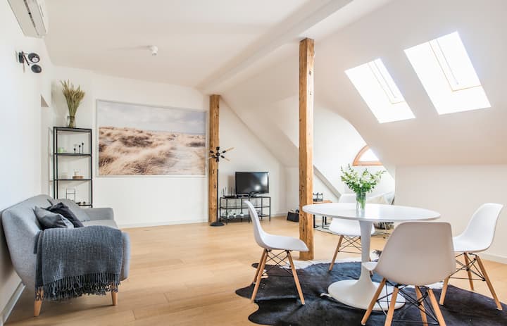 Spacious Design Loft In Riga Center With Ac - Riga