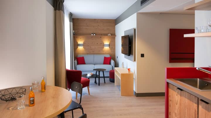 Appart. 2 Chambres Et Vue, 44 M2, Dans Un Hôtel 3* - Chamonix-Mont-Blanc