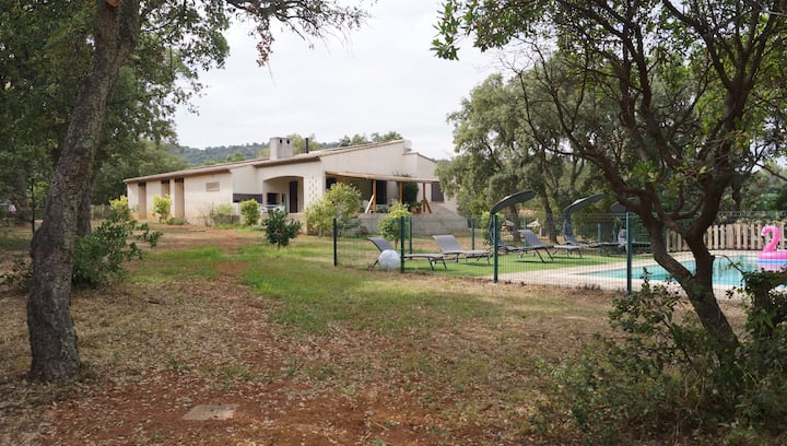 Quiet Villa With Private Pool In Large Park (2.5 Ha) Close To The Sea - Hyères