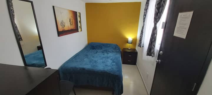 Hab 6 C/baño (Aeropuerto, Fmf, Tol.2000,f.pegaso) - Mexico