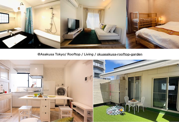 @Asakusa Tokyo/ Rooftop Garden Suite - Ueno