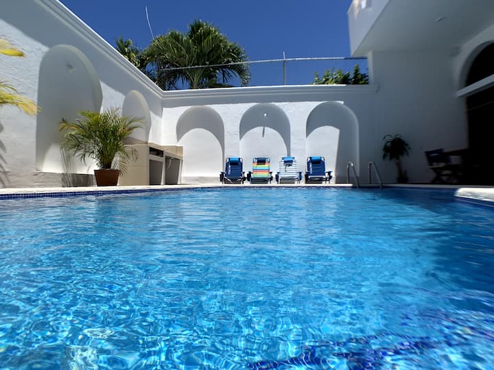 Casa Sábalo, Alberca Y Playa Para 30 Huéspedes - Mazatlán