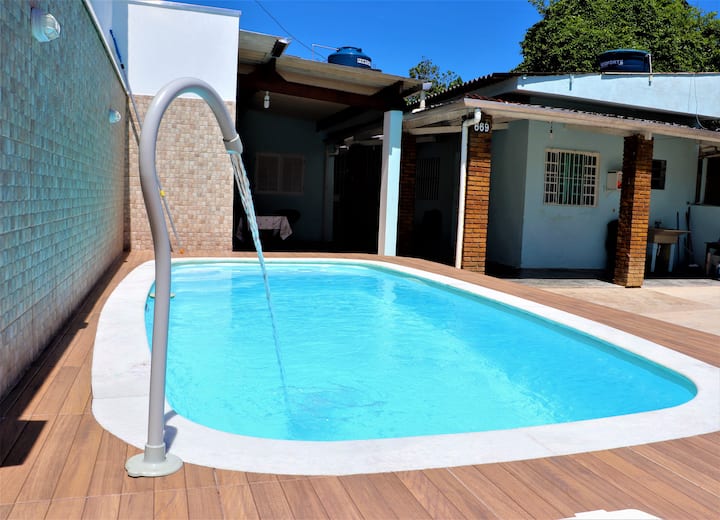 Casa Com Piscina A 10 Min Da Praia Cocanha - Caraguatatuba