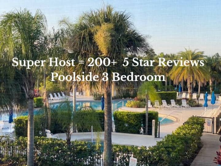 Beautiful 3b Townhome Poolside・ 1.5 Mi To Disney - Celebration, FL