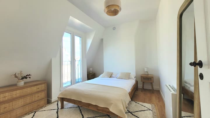 Cosy Room With Balcony & Beautiful View - Paris