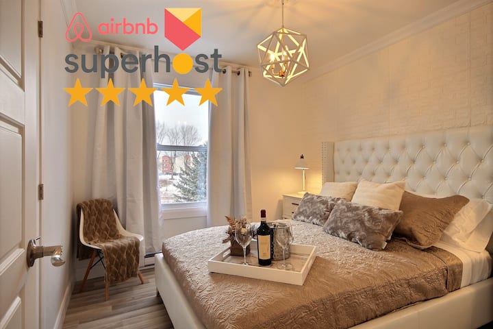 City Center Charming River View - Ac+free Parking - Quebec
