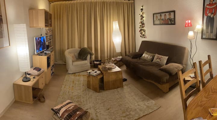 Beau Studio-mezzanine Plein Centre : Domisiladore - L'Alpe d'Huez