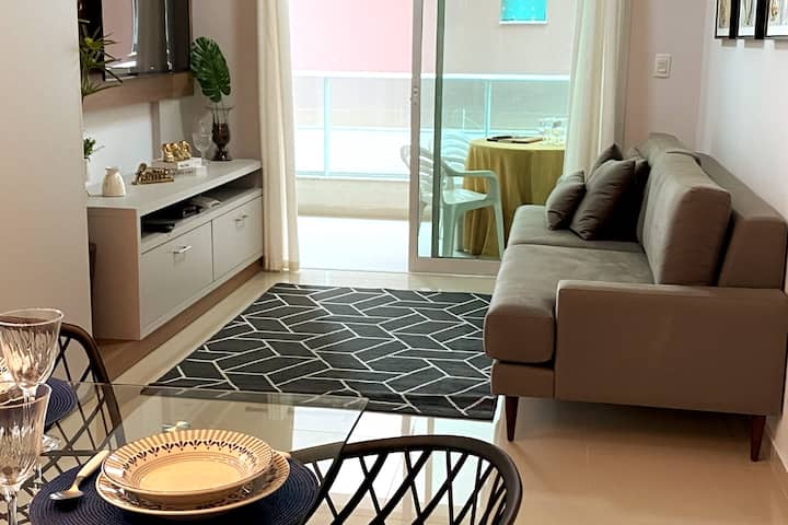 Aconchegante,2 Quartos+ Suíte/fino, Próximo Praia - Pôrto Belo