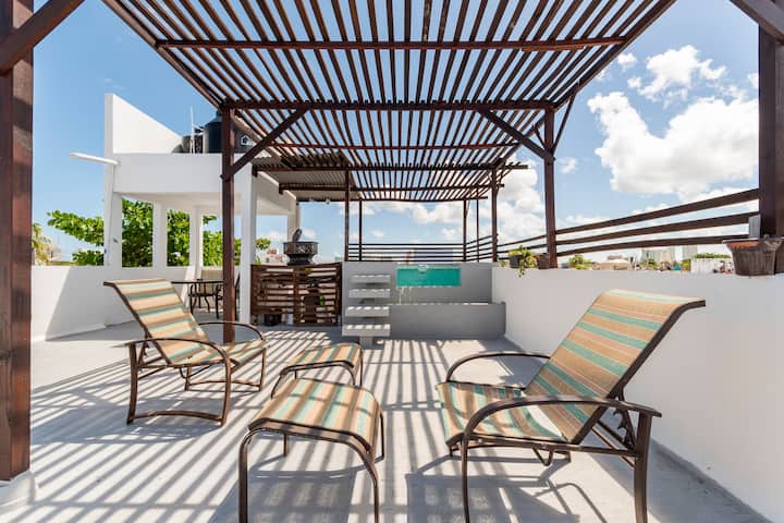 (A3) Excelent New Apartments With Roofsundeck&pool - 칸쿤