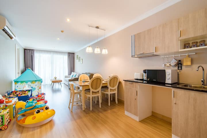 Hua Hin Family 3br Free Water Park Walk To Beach - Hua Hin