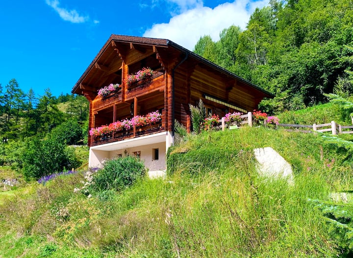 Large, Comfortable & Charming Chalet In Evolène - Canton of Valais