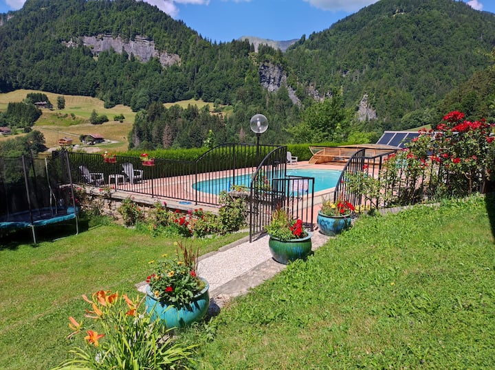 Location Avec Spa Au Chalet/ski Espace Diamant - Flumet