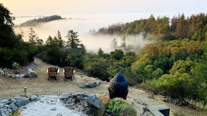 Redwood Sanctuary In Majestic Santa Cruz Mountains - Scotts Valley, CA