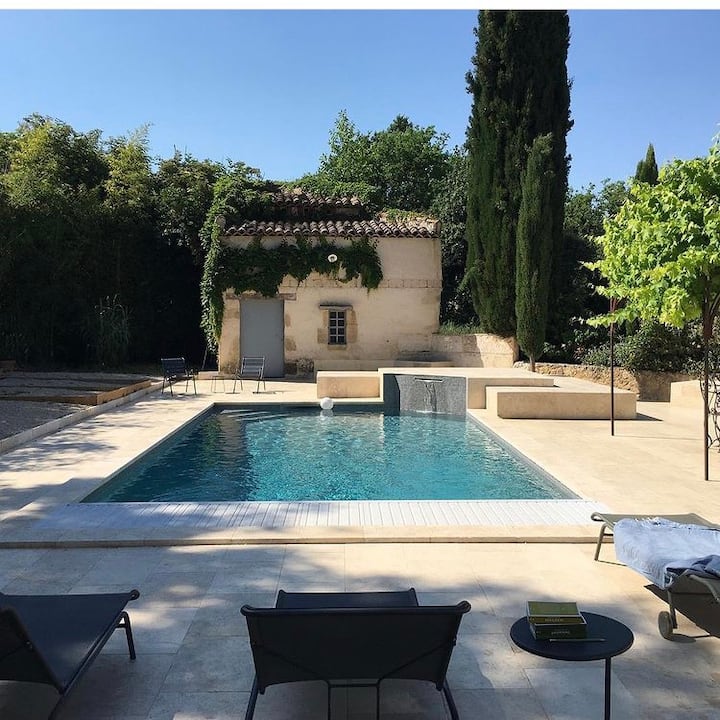 Chambre à Lourmarin Avec Piscine Et Accès Cuisine - Lourmarin