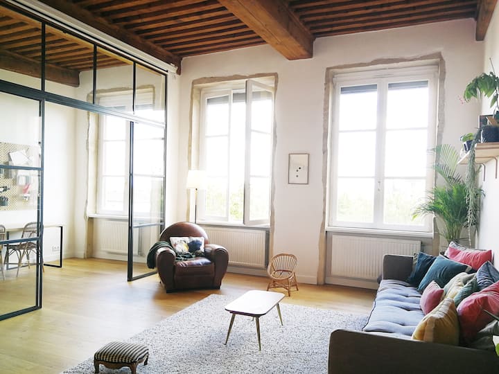 Appartement Familial Avec Vue Dans Les Pentes - Lyon
