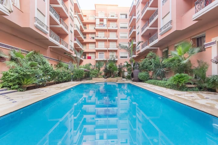 Superbe Appartement Avec Piscine. Ensoleillé - Marruecos
