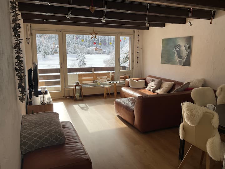 Ruhige Zentrale 2-zkb, Balkon, Wlan, Tv, Netflix - Davos