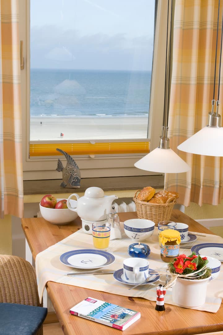 Ferienwohnung Mit Meerblick Und Westbalkon - Wangerooge