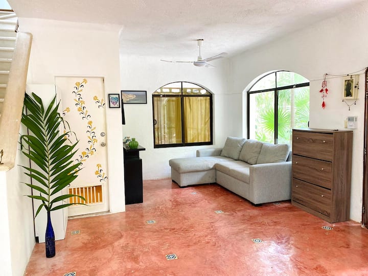 Room In The Eco Jungle House Near Cenotes - Puerto Aventuras