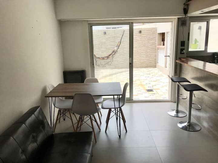 Departamento De Categoria Con Patio Y Parrilla - 馬德普拉塔