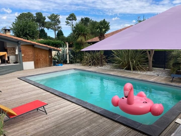 Maison Ensoleillée +Piscine / Sunny Home With Pool - Seignosse