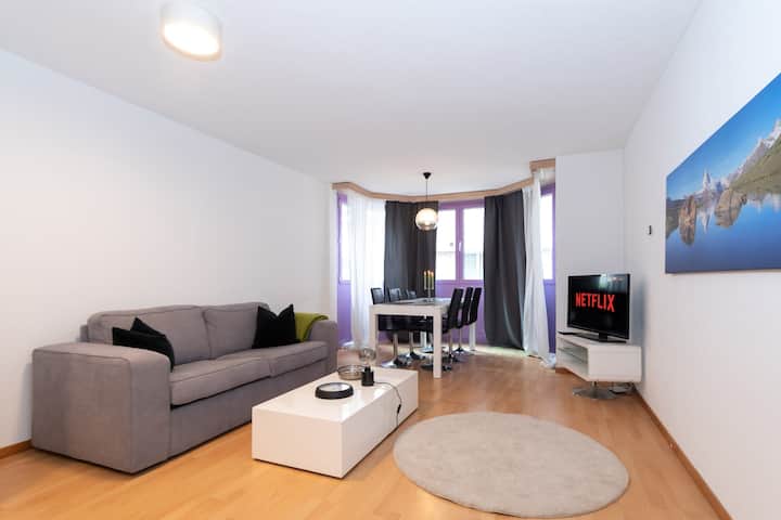 ★Visp Flat Top Lage★gratis Parkplatz★coffee ★Wifi - Visperterminen
