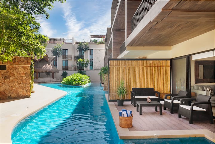 Boho Design, Main Floor, Terrace Priv Pool/jacuzzi - Tulum