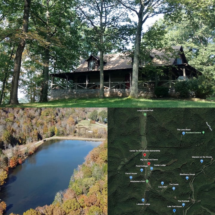 Old Tyme Log Cabin 4br - Opt Hot Tub/hiking Trails - Fairview, TN