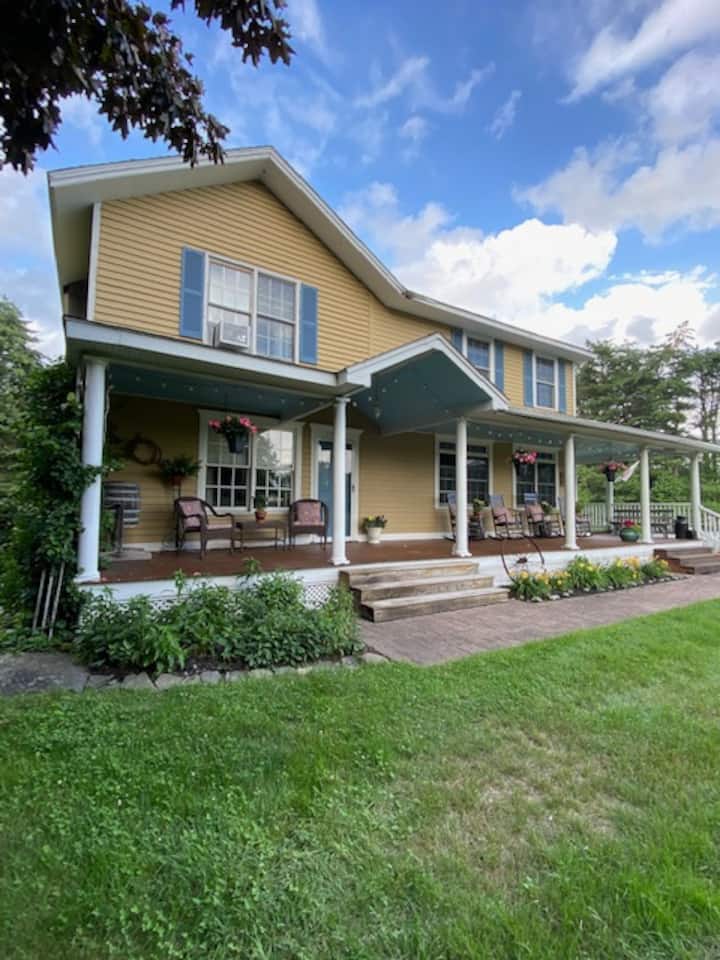 Cooperstown Baseball Rental: Welcoming Farmhouse - Oneonta, NY