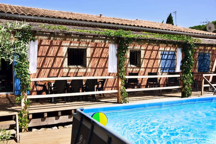 L'escapade, Près Du Pont Du Gard, Avignon Et Uzès - Castillon-du-Gard