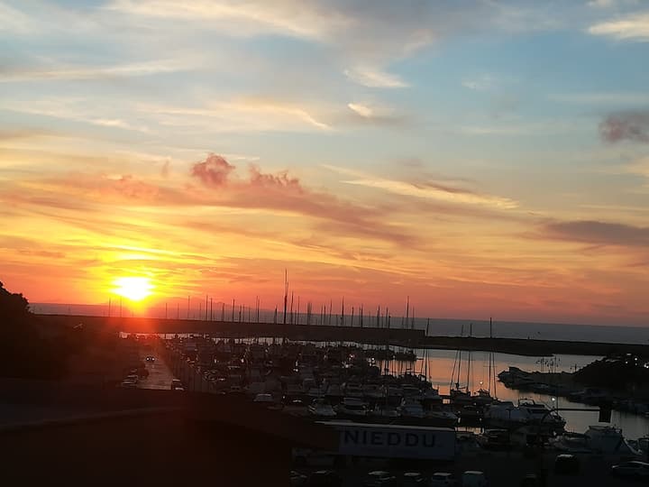 The Balcony Upon The Sunset - Castelsardo