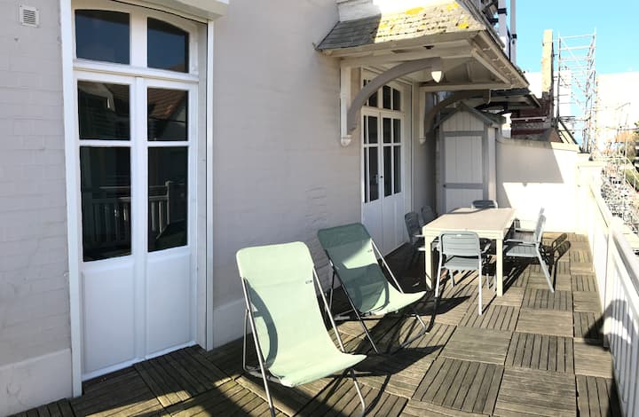 Le Touquet  T2 Cab. Terrasse Prox. Mer Marché Wifi - ibis Thalassa Le Touquet