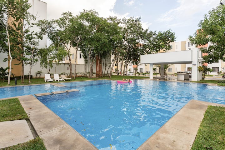 Super! Vacacional Equipado, Confortable, Pb - Playa del Carmen