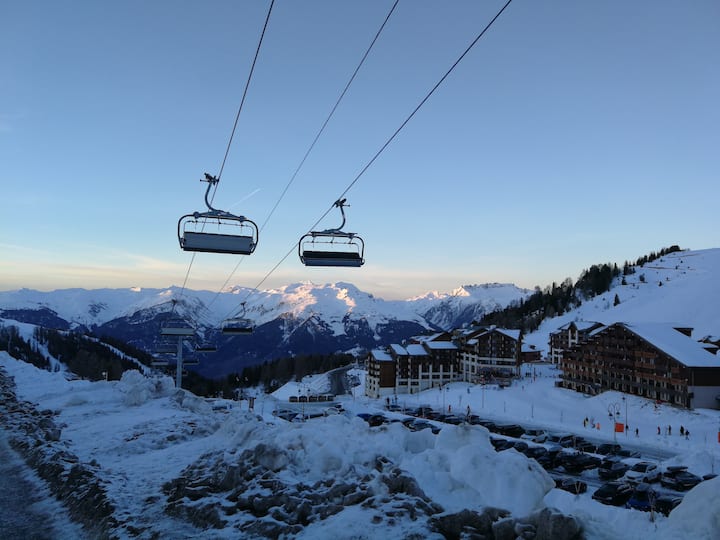 Studio 4 Pers Pieds Des Pistes Plagne Villages - La Plagne