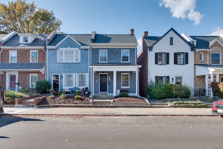 Vintage Rose- 1920s Historic Richmond Rowhouse - Richmond Raceway